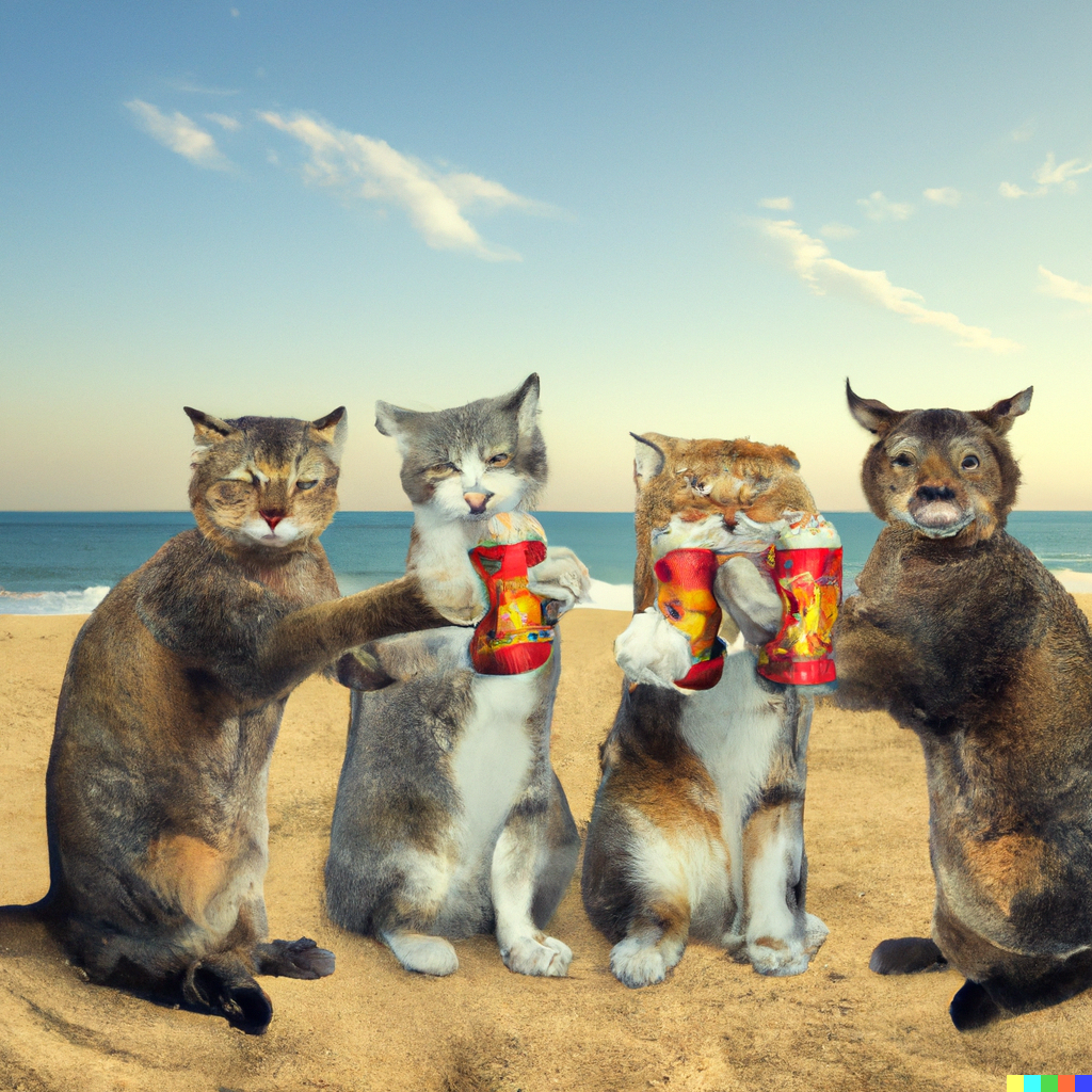 文章から画像を生成するAI、DALL-E2 – チューチューマウスと仲間たち